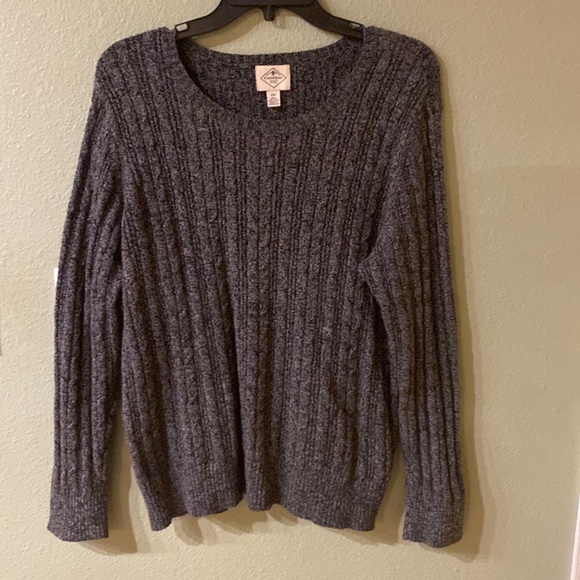 St. John's Bay | Sweaters | St Johns Bay Gray Crew Neck Sweater | Poshmark